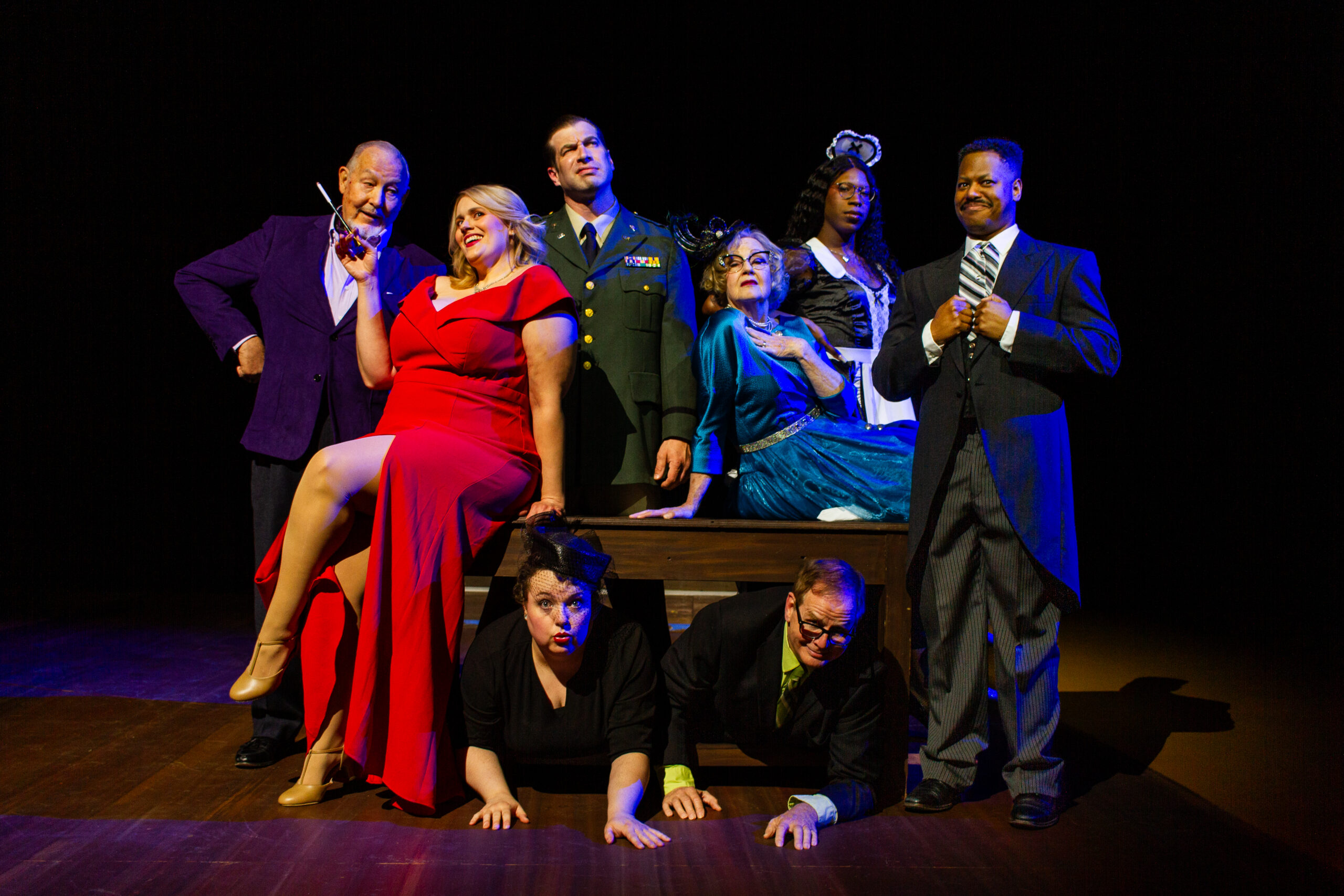 Miss Scarlet in the library with a knife? Theatre Lawrence puts on ...